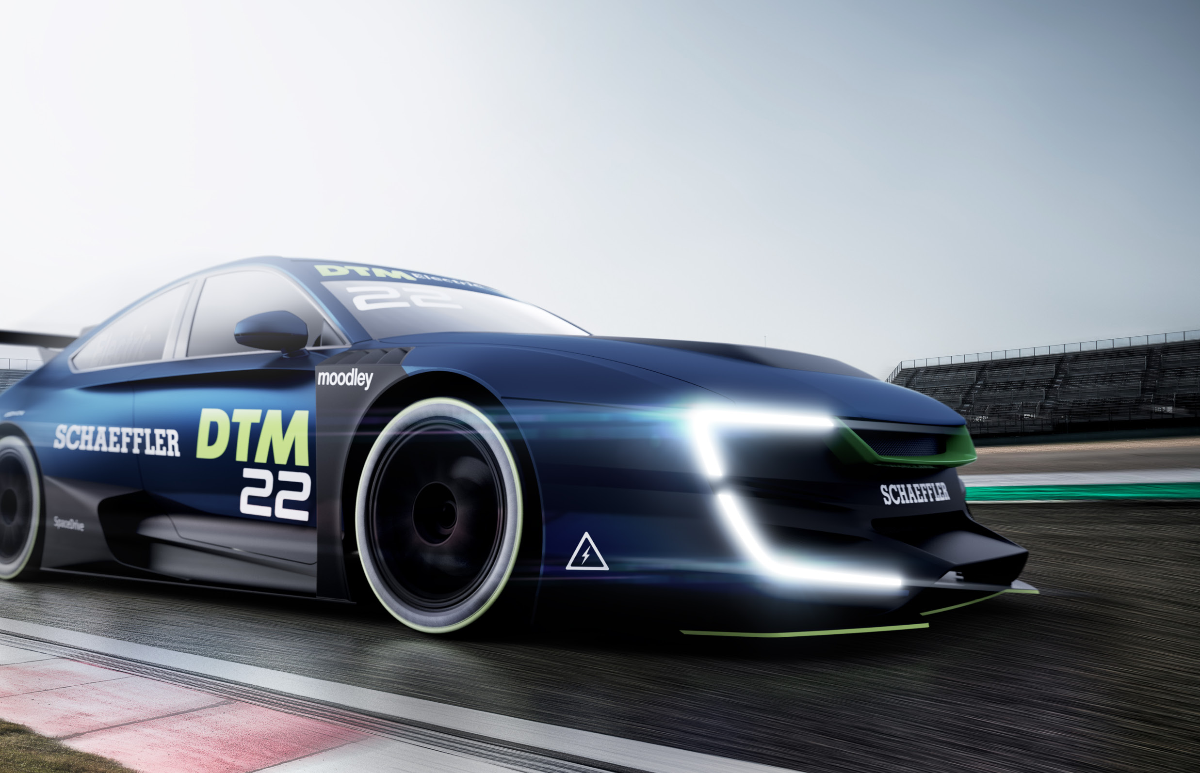 DTM electric demo vehicle Industrial Design | moodley