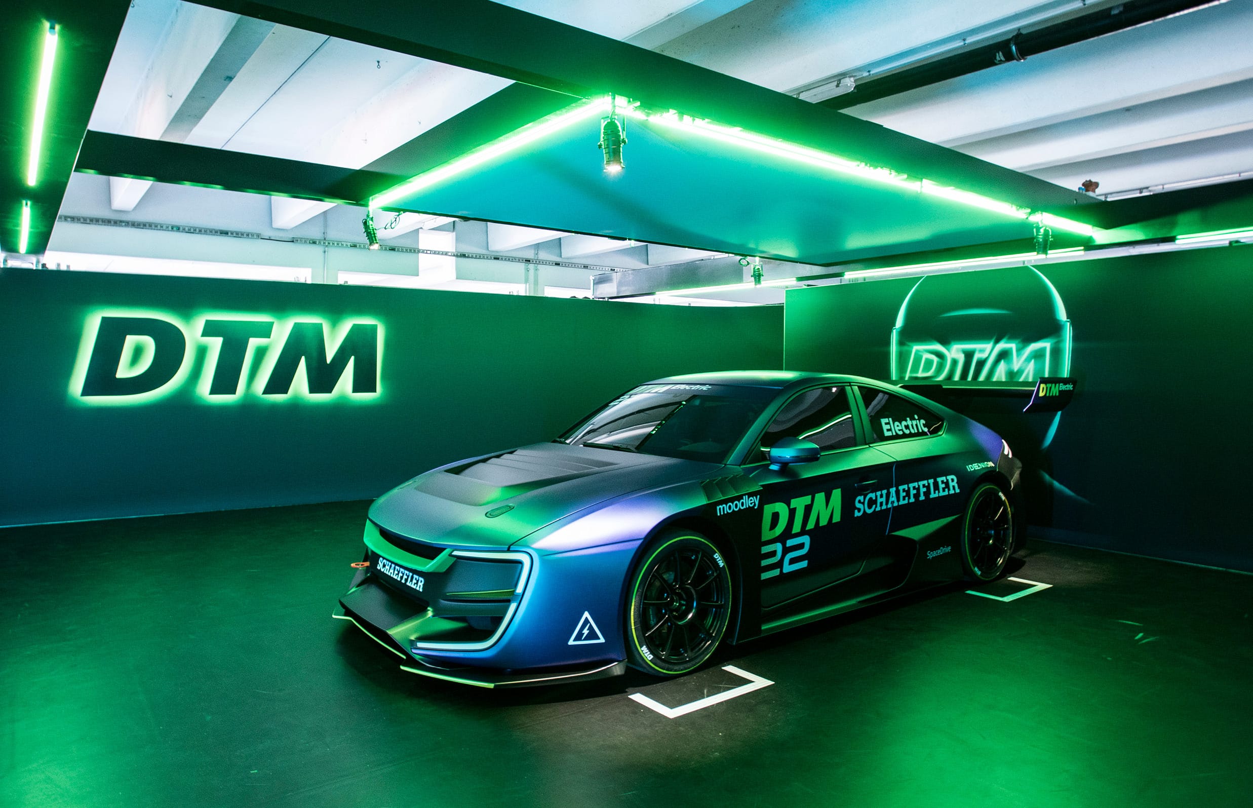 DTM electric demo vehicle Industrial Design | moodley