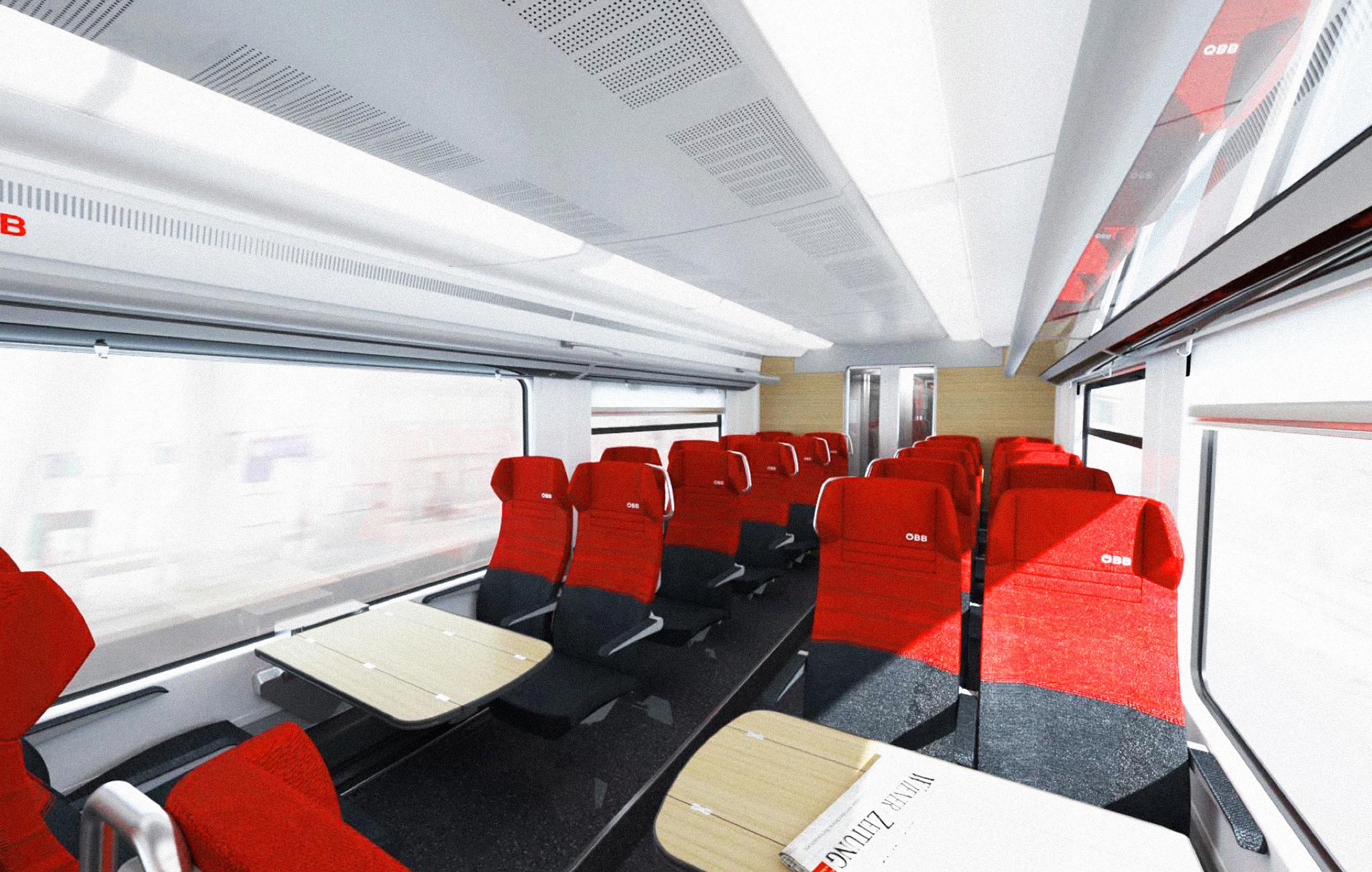 ÖBB Railjet / Cityjet Produkt Design | moodley