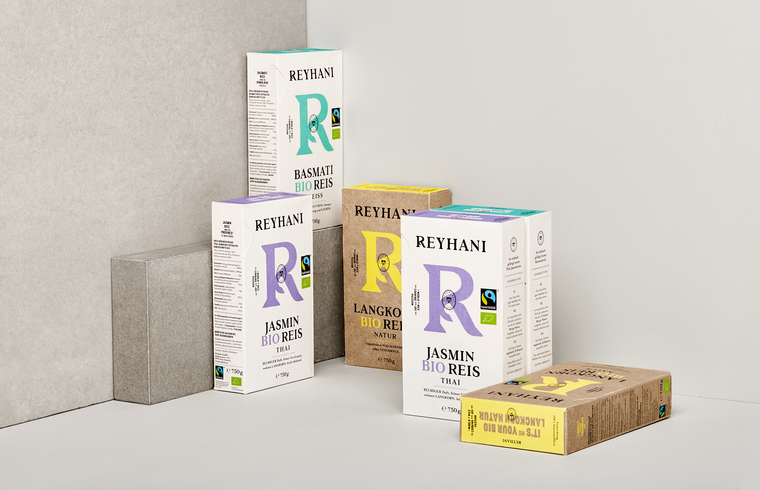 Reyhani Rice Packaging | moodley