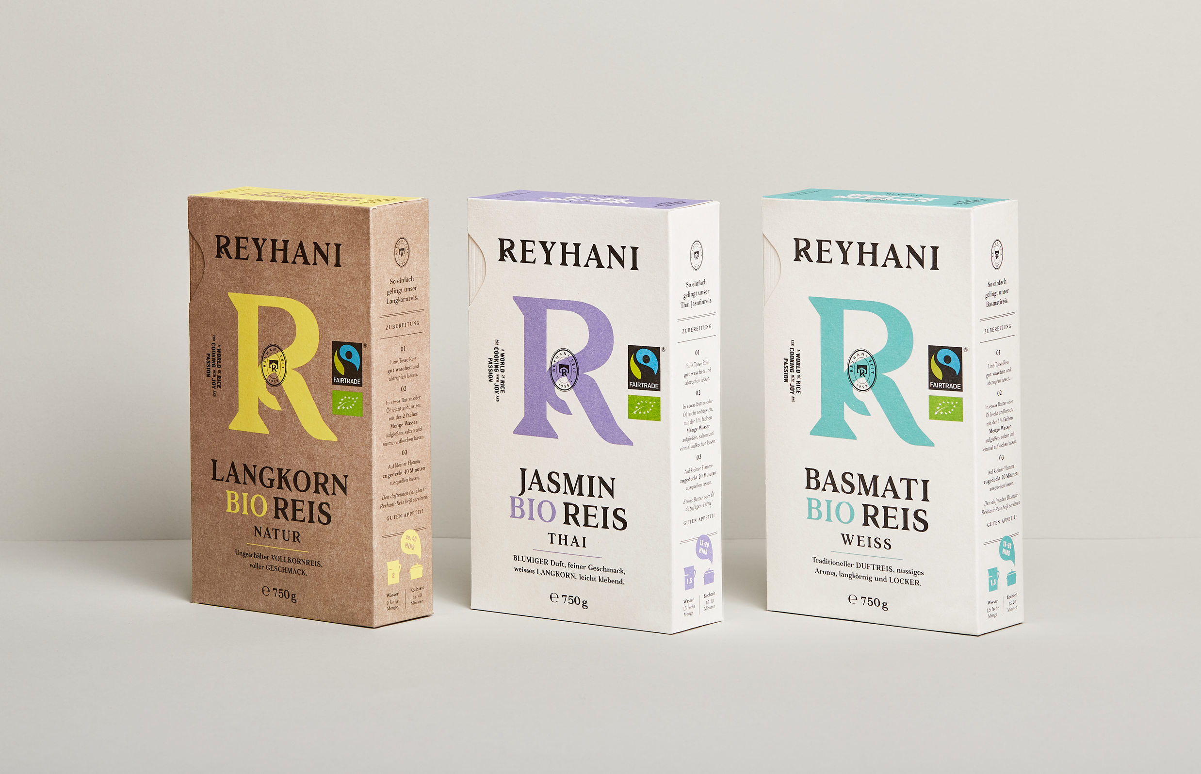 Reyhani Rice Packaging | moodley