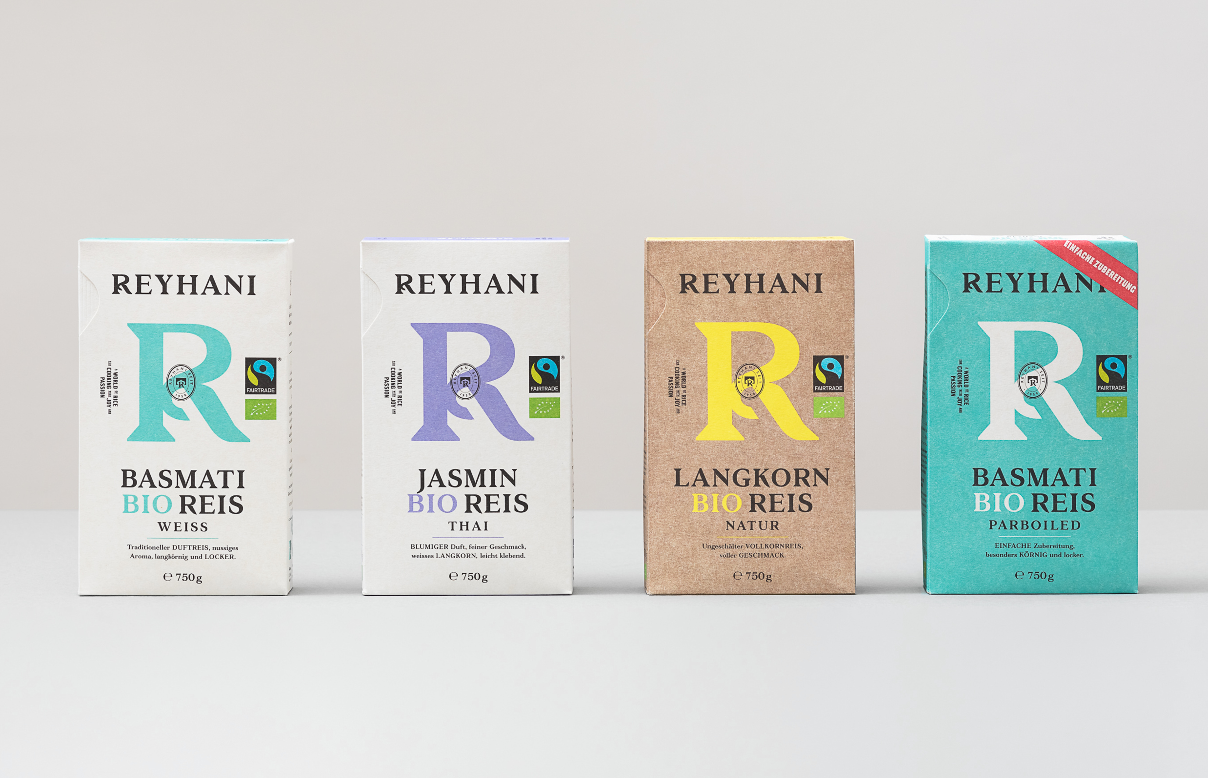 Reyhani Rice Packaging | moodley